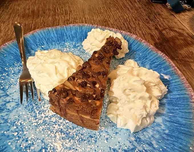 Cheesecake with whipped cream clouds, sweet enough to make Gollum forget about his precious ring obsession.