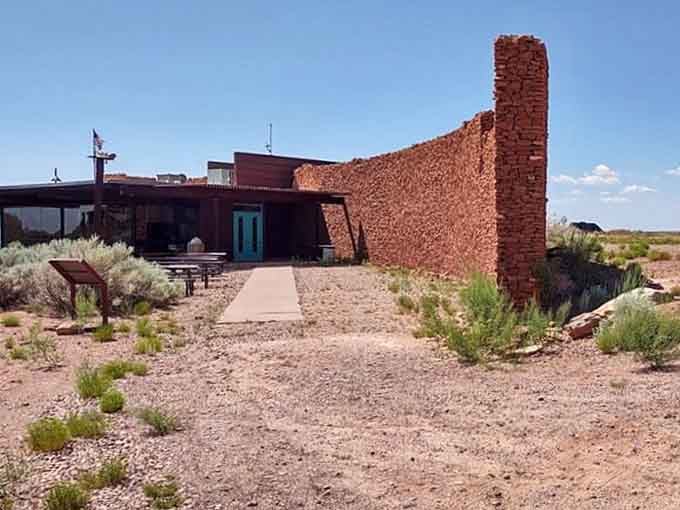 The visitor center where you'll learn more about ancient pottery than you ever expected to find fascinating.