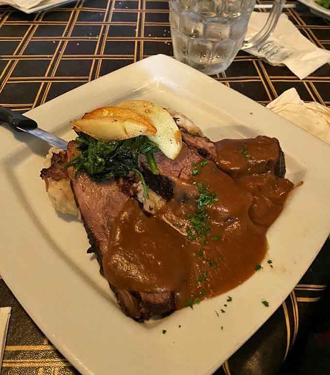 Short ribs so tender they're practically falling apart before your fork even arrives at the party.