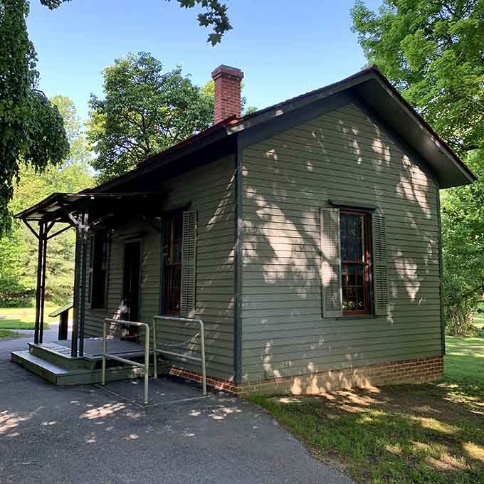 The campaign office where Garfield planned his front porch strategy, proving sometimes the best ideas happen at home.