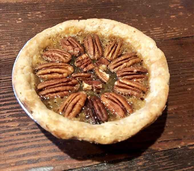 Smoked pecan pie adds a unique twist to the classic dessert that perfectly complements all that meat.