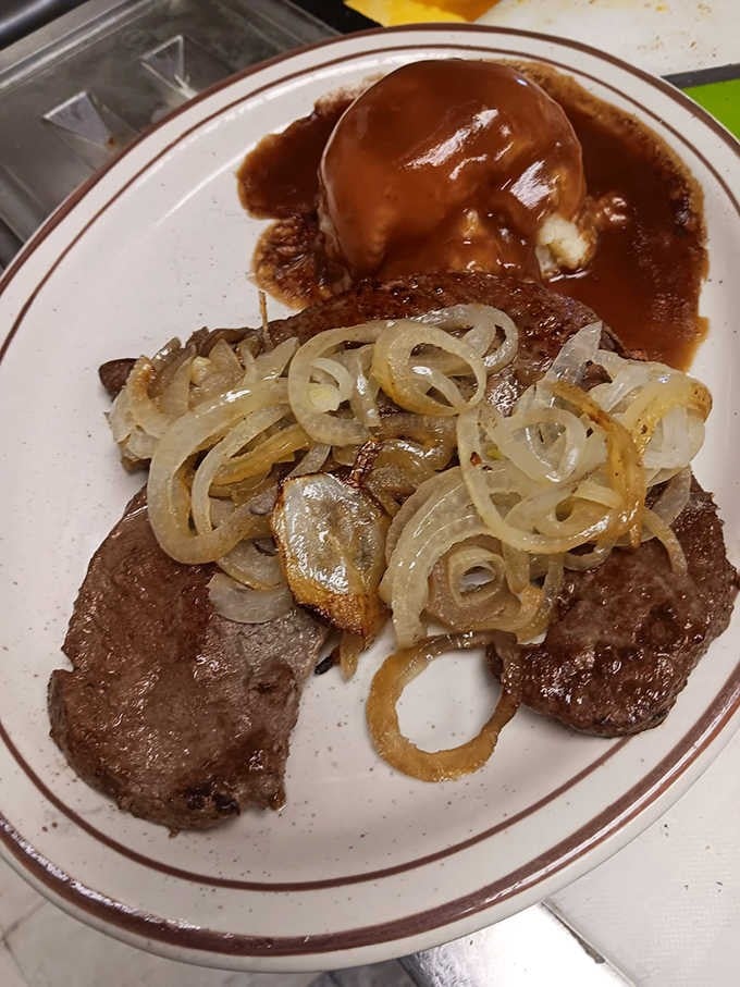 Liver and onions with a side of mashed potatoes&mdash;the dish that separates casual diners from the true comfort food connoisseurs.