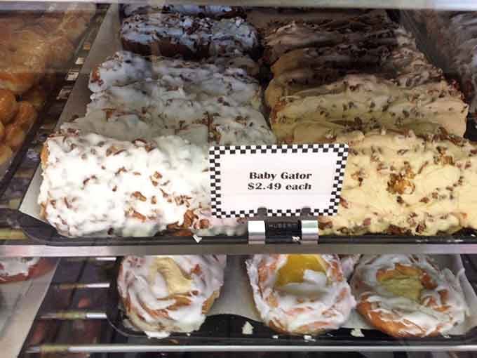 Baby gators prove Long's doesn't take itself too seriously, delivering whimsy alongside world-class baked goods every single morning.