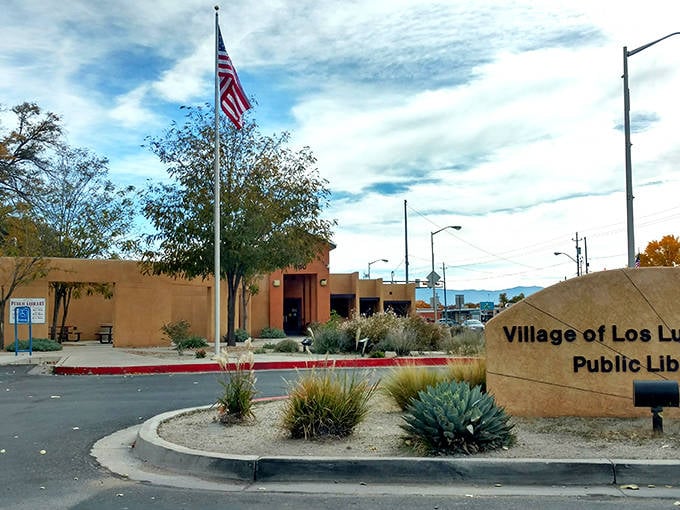The Public Library's adobe-inspired architecture houses more than books&mdash;it's where community connections are forged between generations of Los Lunas residents.