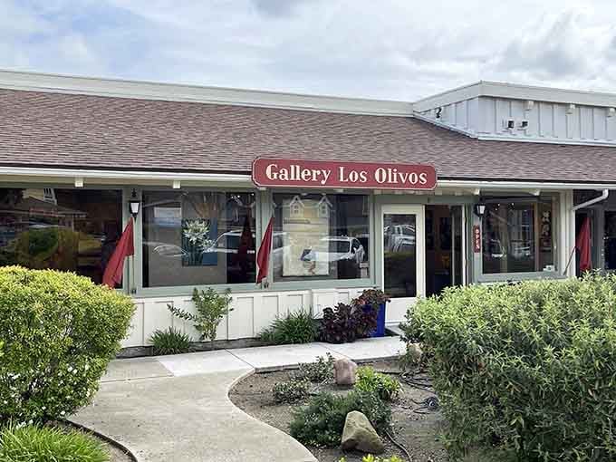 Gallery Los Olivos showcases local art in a space that's as inviting as your favorite neighbor's living room.