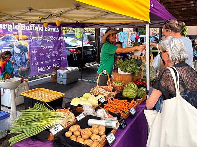 The Marion Tailgate Market connects residents directly with local farmers. Nothing says "I've made good life choices" like fresh produce and friendly conversation.