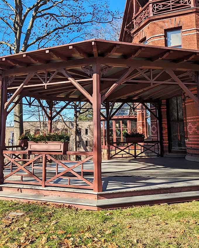 That wraparound porch practically begs you to sit down with a mint julep and contemplate writing the Great American Novel.
