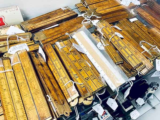 Wooden rulers that measured homework assignments before calculators did all the thinking for us kids.