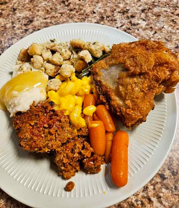 Golden fried chicken with all the fixings proves why some recipes don't need reinventing, just perfecting beautifully.