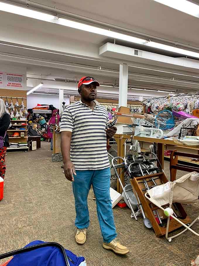 Every thrift store has its regulars who know exactly where to find the best deals and hidden gems.