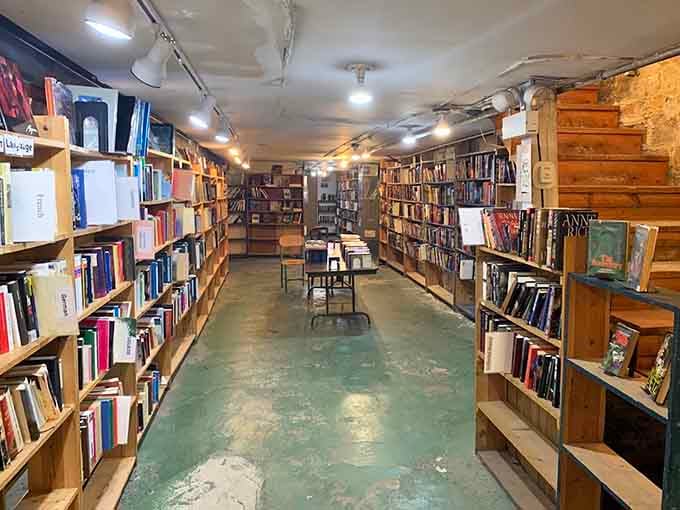 Wooden floors that creak with history lead you deeper into this maze of must-reads and hidden gems.