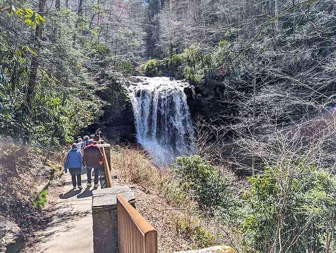 These visitors in period costume bring history to life along trails that have welcomed wanderers for centuries.