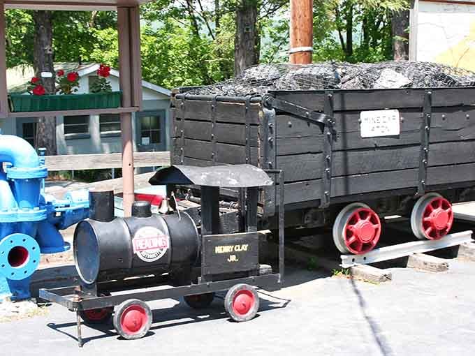 Even the miniature displays here capture the industrial charm that built entire communities from the ground up.