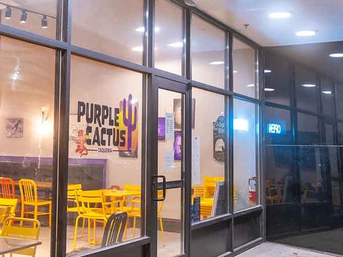 Those cheerful yellow chairs visible through the windows promise a fiesta your taste buds won't soon forget.