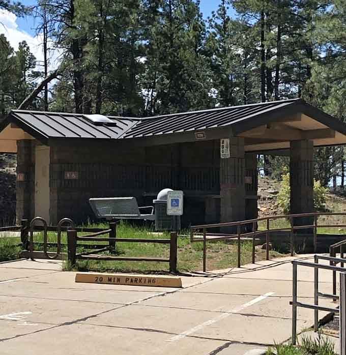 Not exactly the Ritz-Carlton, but these well-maintained facilities prove that "roughing it" doesn't have to mean sacrificing basic comforts or dignity.