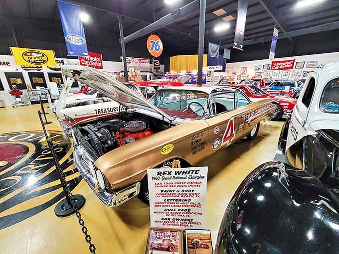 Rex White's golden chariot looks ready to race right now &ndash; this 1960 champion car proves winning never goes out of style.