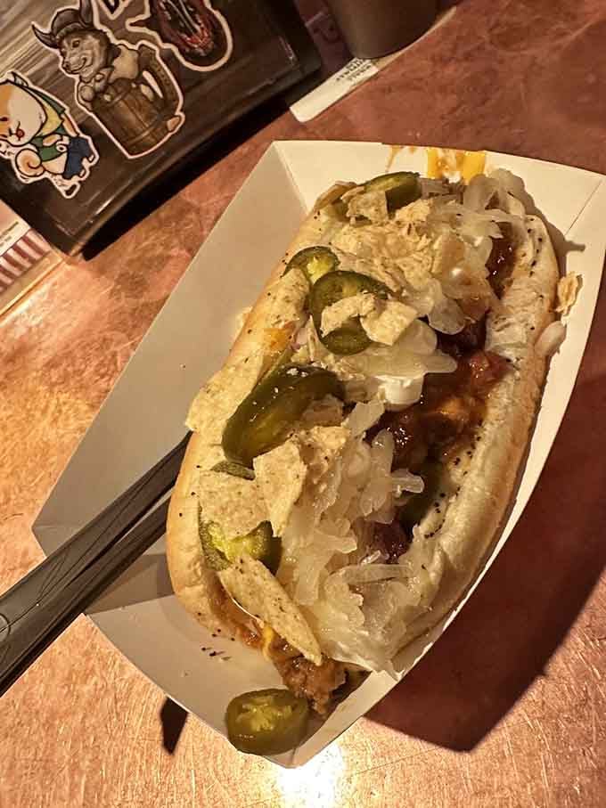 This loaded masterpiece proves that sometimes more really is more, especially when cheese and toppings are involved.