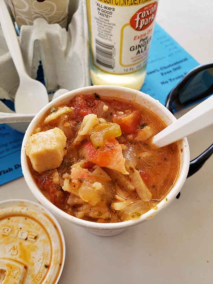 Seafood gumbo packed with enough treasures from the deep to make any Cajun chef nod with approval and respect.