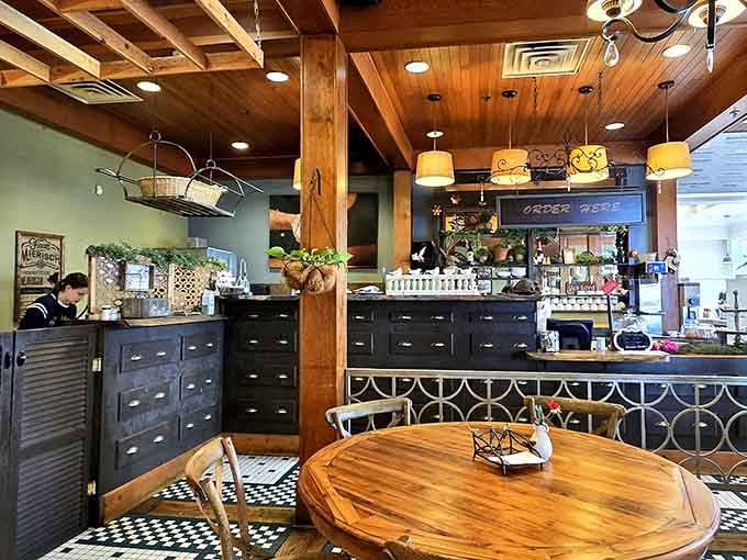 Multiple seating areas mean you can claim your favorite spot and become a regular with territorial rights.