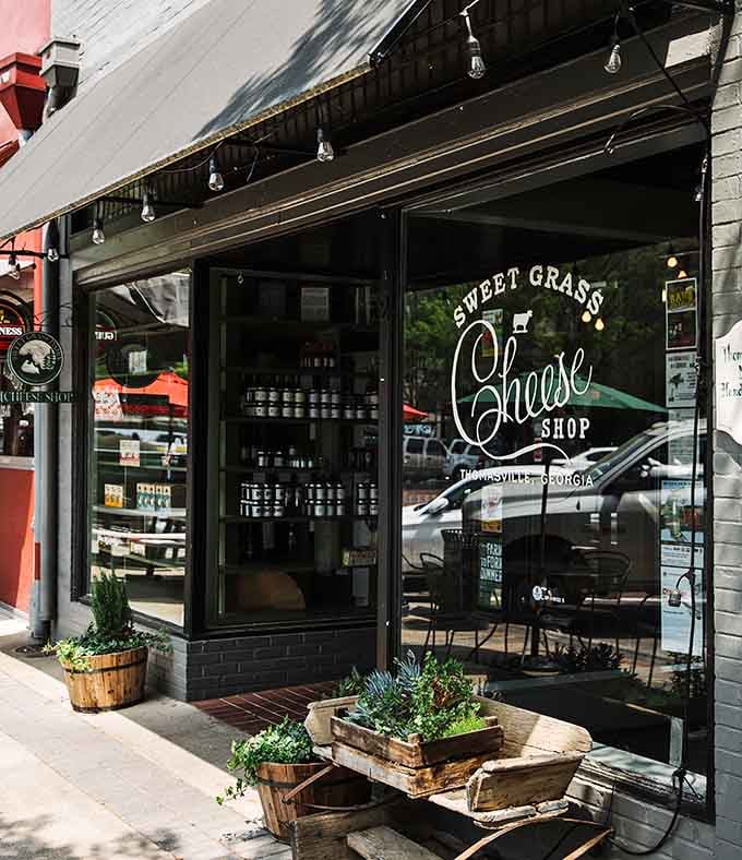 Sweet Grass Dairy Cheese Shop isn't just a store—it's a temple to artisanal cheese-making where dairy becomes divine.