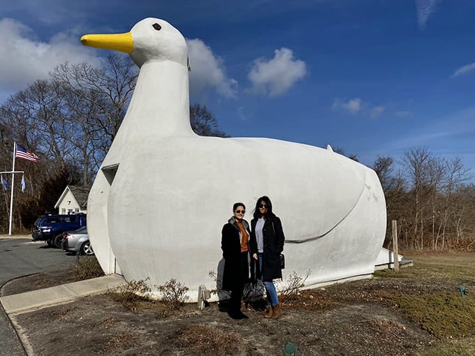 Visitors posing with this iconic landmark become part of a tradition spanning generations of delighted road trippers everywhere.
