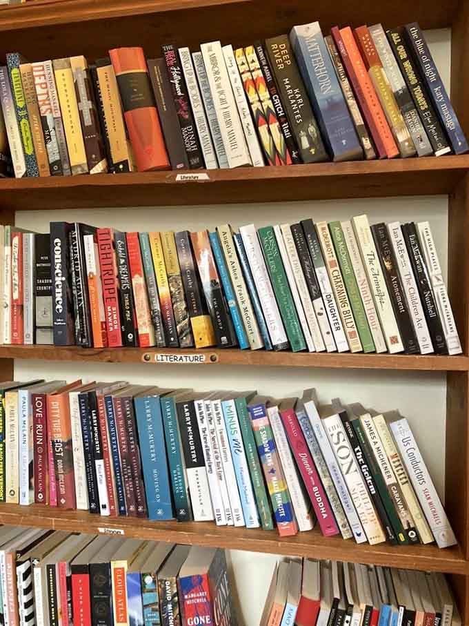 Shelves packed with literary fiction and contemporary titles mean your to-be-read pile is about to get dangerously taller.
