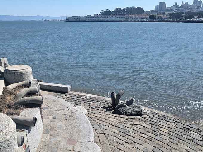 Multiple listening stations mean you can sample different "notes" as the tide plays its ever-changing composition.