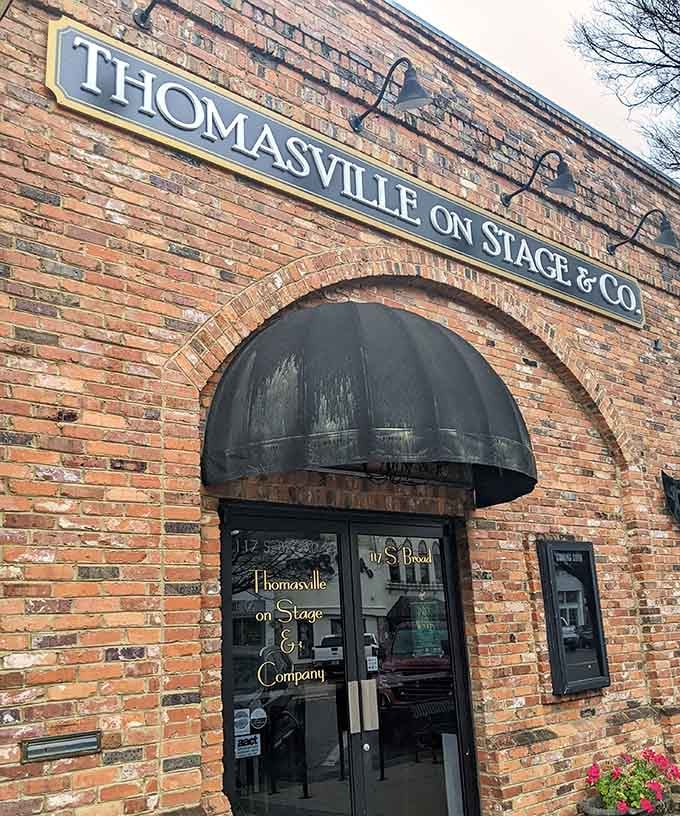 Community theater thrives in historic brick buildings where culture meets small-town charm without pretension or attitude.