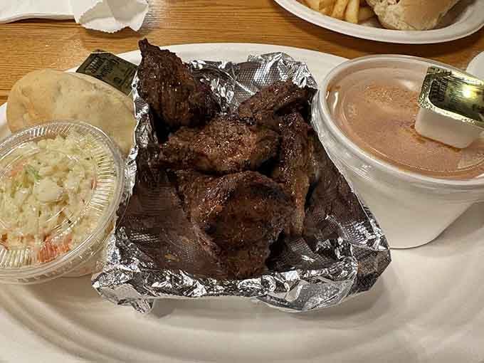 Steak tips for the seafood-averse&mdash;because even at a seafood joint, landlubbers deserve something spectacular too.