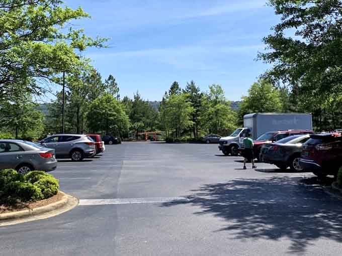 Plenty of parking means you can visit Birmingham's iron guardian without circling the mountain like a confused tourist.