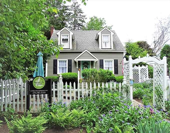 Inn on the Green offers charm behind that white picket fence that would make Norman Rockwell jealous.
