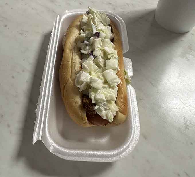 The slaw dog: South Carolina's answer to the question nobody asked but everyone needed answered anyway.