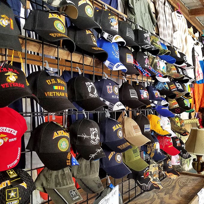 Military and veteran pride on display. These caps aren't just headwear&mdash;they're wearable stories of service and sacrifice.