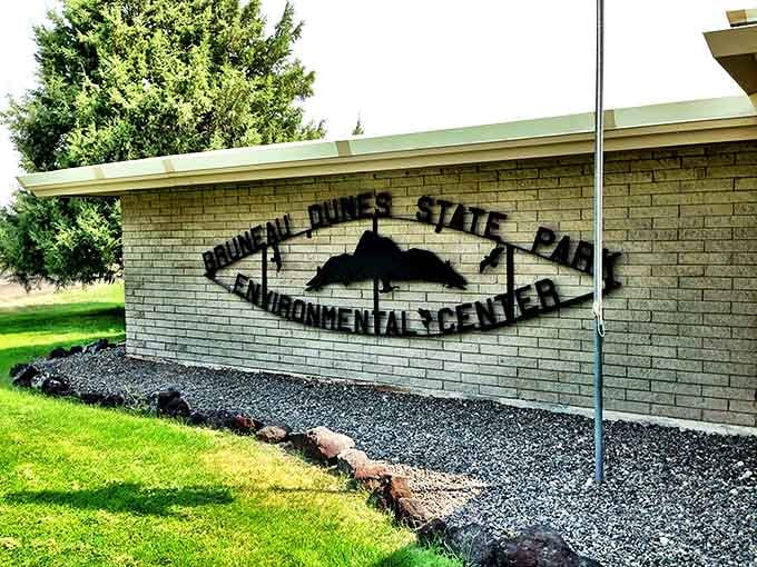 The gateway to adventure! Bruneau's Environmental Center welcomes curious minds with promises of desert secrets and starry nights.