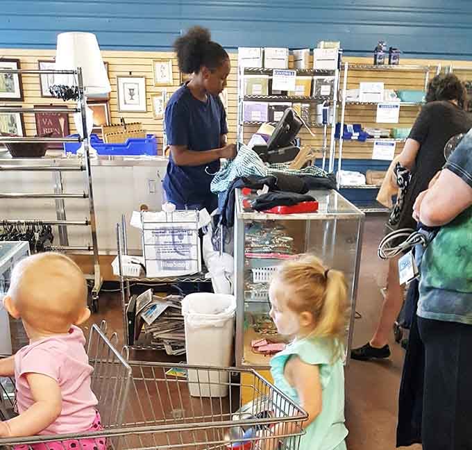 Where retail therapy meets actual therapy &ndash; your purchases here help fund job training programs while staff members make treasure hunting a delight.