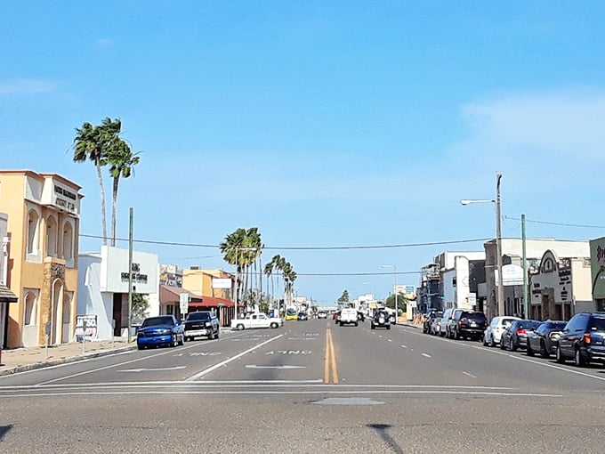 Palm trees sway along the main drag like they're conducting an orchestra only they can hear perfectly.