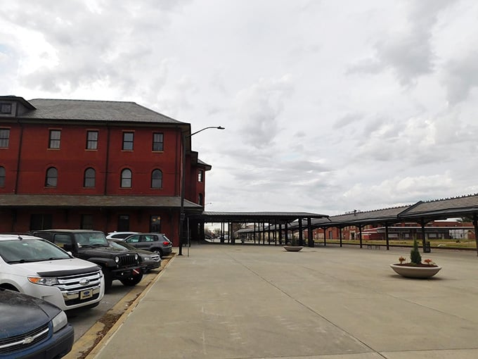 From bustling platform to quiet monument, this station whispers tales of journeys past and present.