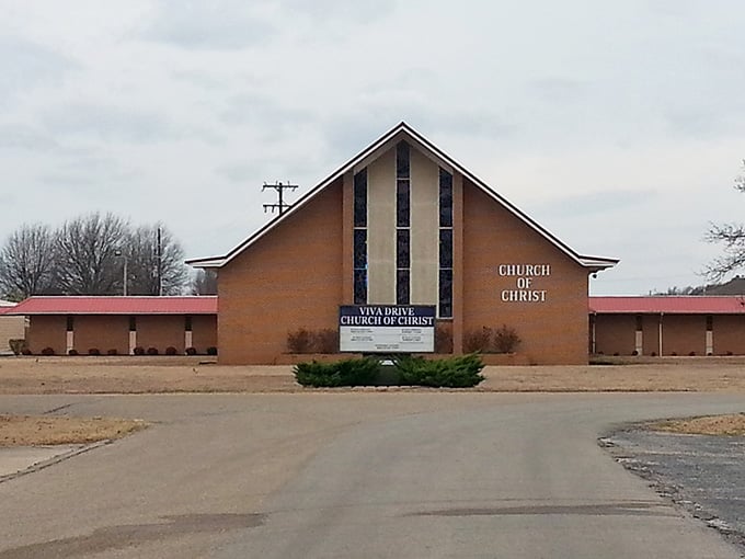 Trumann's churches stand as pillars of community in a town where your retirement check stretches heavenward.