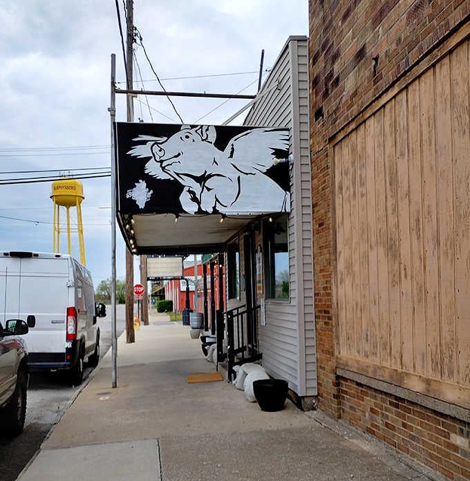 This unassuming white building houses barbecue so legendary it's put Murphysboro on the culinary map.