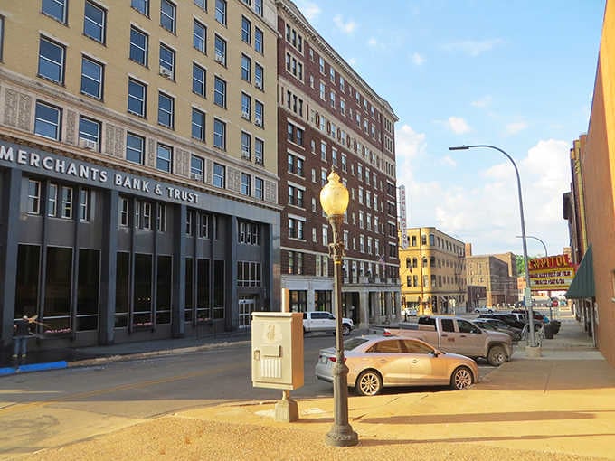 Downtown Burlington's historic buildings tell stories of river town prosperity. These affordable urban spaces now house apartments perfect for fixed-income living.