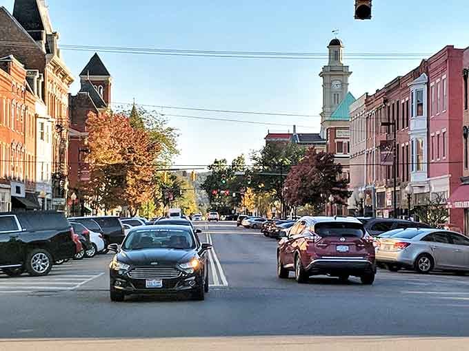 The stately buildings of Ohio's first capital city bask in golden sunlight, where history isn't just remembered &ndash; it's lived in daily.