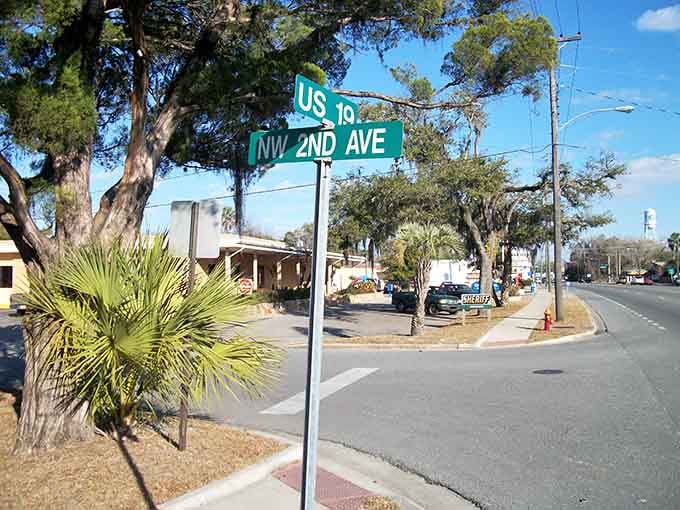 Where US 19 meets NW 2nd Avenue, Crystal River beckons with the promise of manatees and small-town adventures just around the corner.