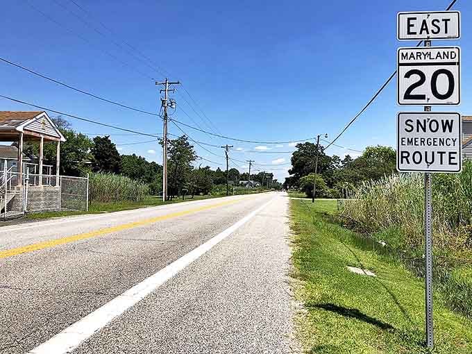 Maryland's rural roads connect these wallet-friendly destinations, with Route 20 leading to Eastern Shore towns worth discovering.