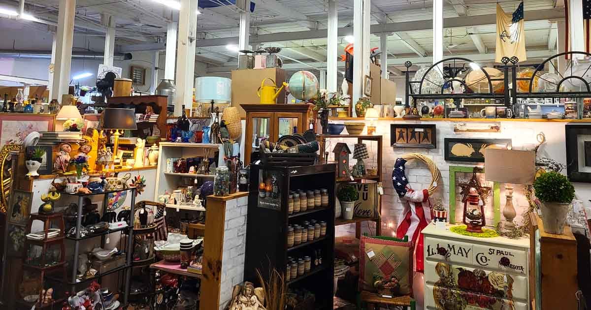 This Massive Antique Store In Rhode Island Will Keep You Browsing For Hours