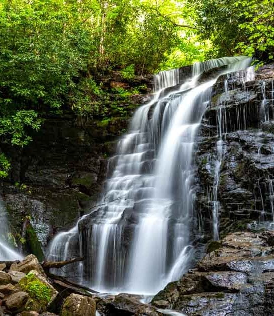 beautiful waterfalls north carolina ftr