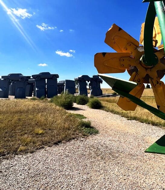 bizarre car stonehenge nebraska ftr