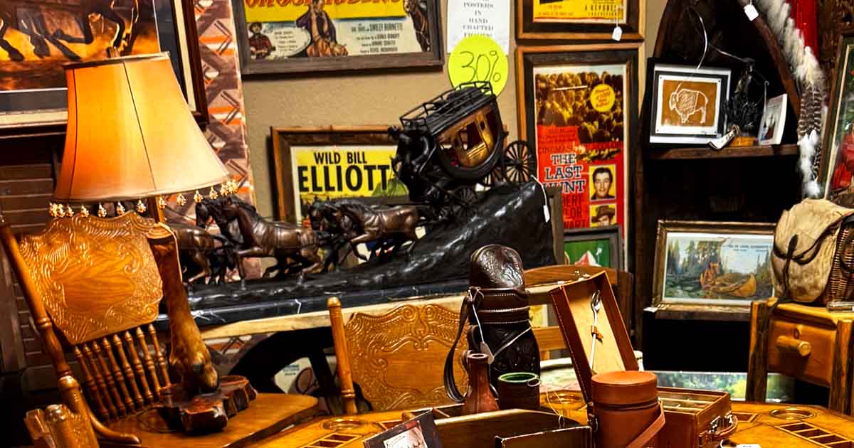 This Enormous Antique Store In Montana Could Keep You Browsing For Hours