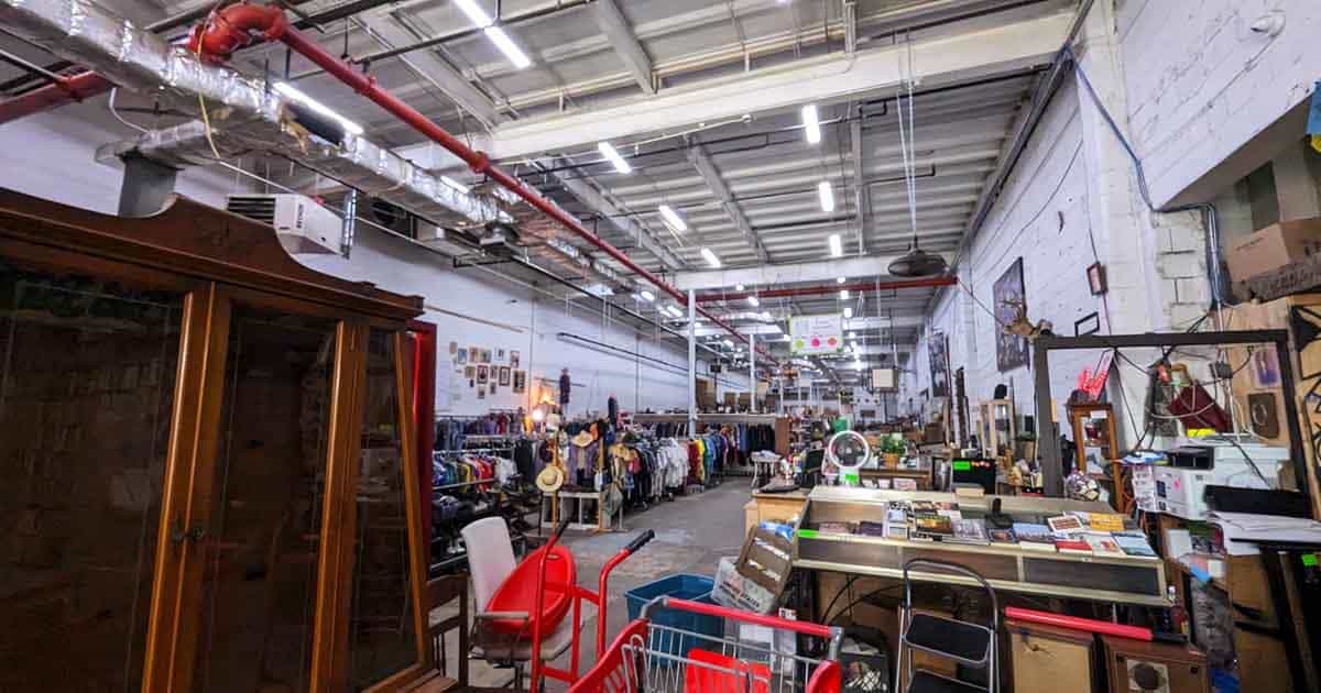 The Enormous Thrift Store In New York Where You Can Furnish A Room For ...