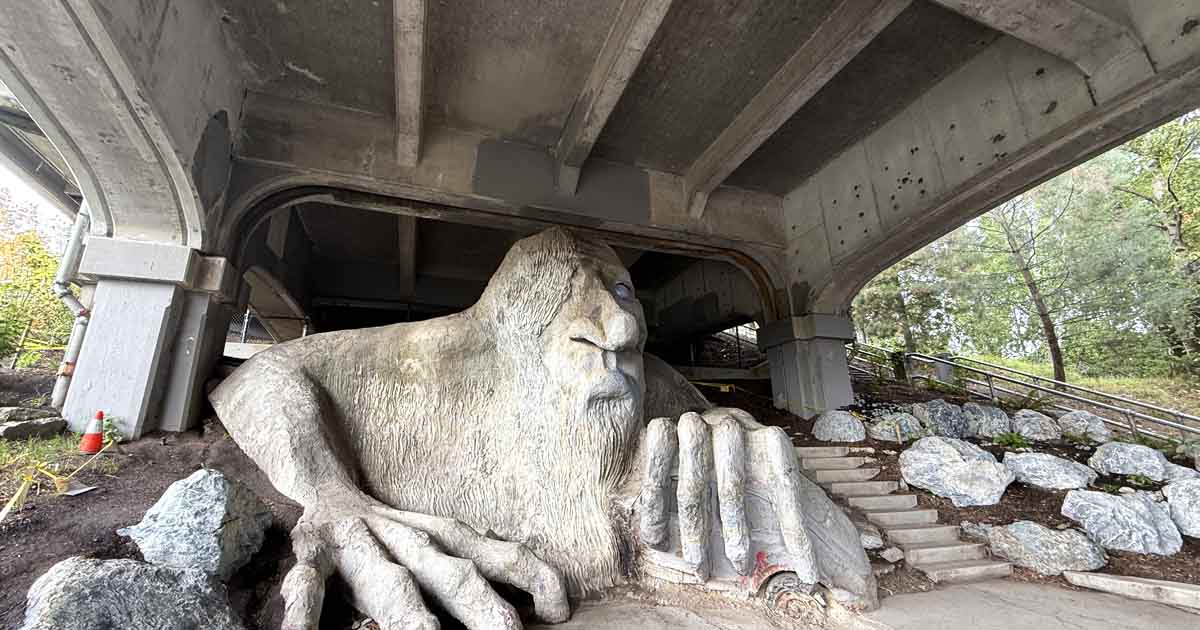 You Won't Believe What's Hiding Under This Bridge In Washington