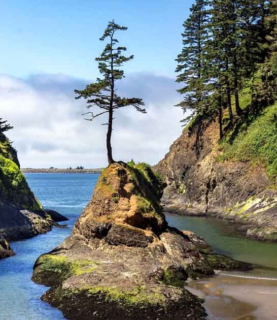 hidden cove scenery washington ftr